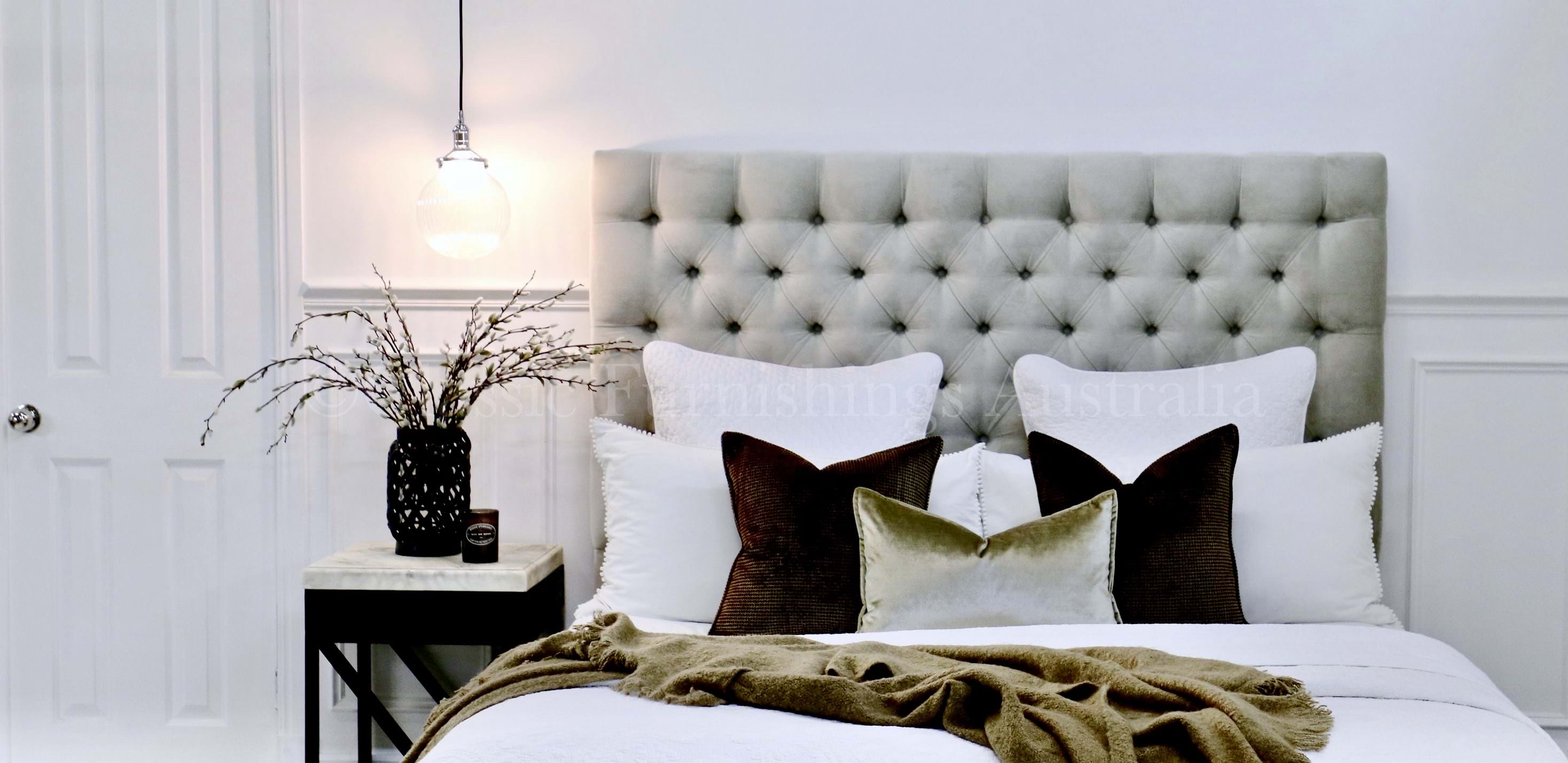 upholstered beds, upholstered bedheads,bedheads, headboards, buttoned ...