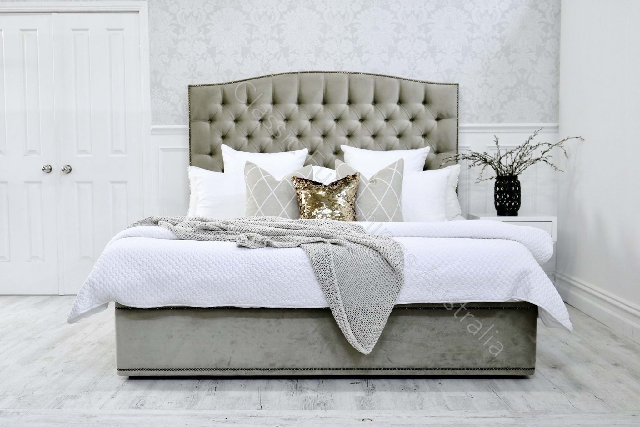 upholstered beds, upholstered bedheads,bedheads, headboards, buttoned ...